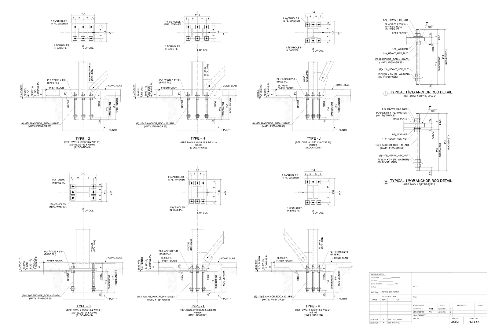 Anchor bolt drawings5 – Manitham Engineering Services