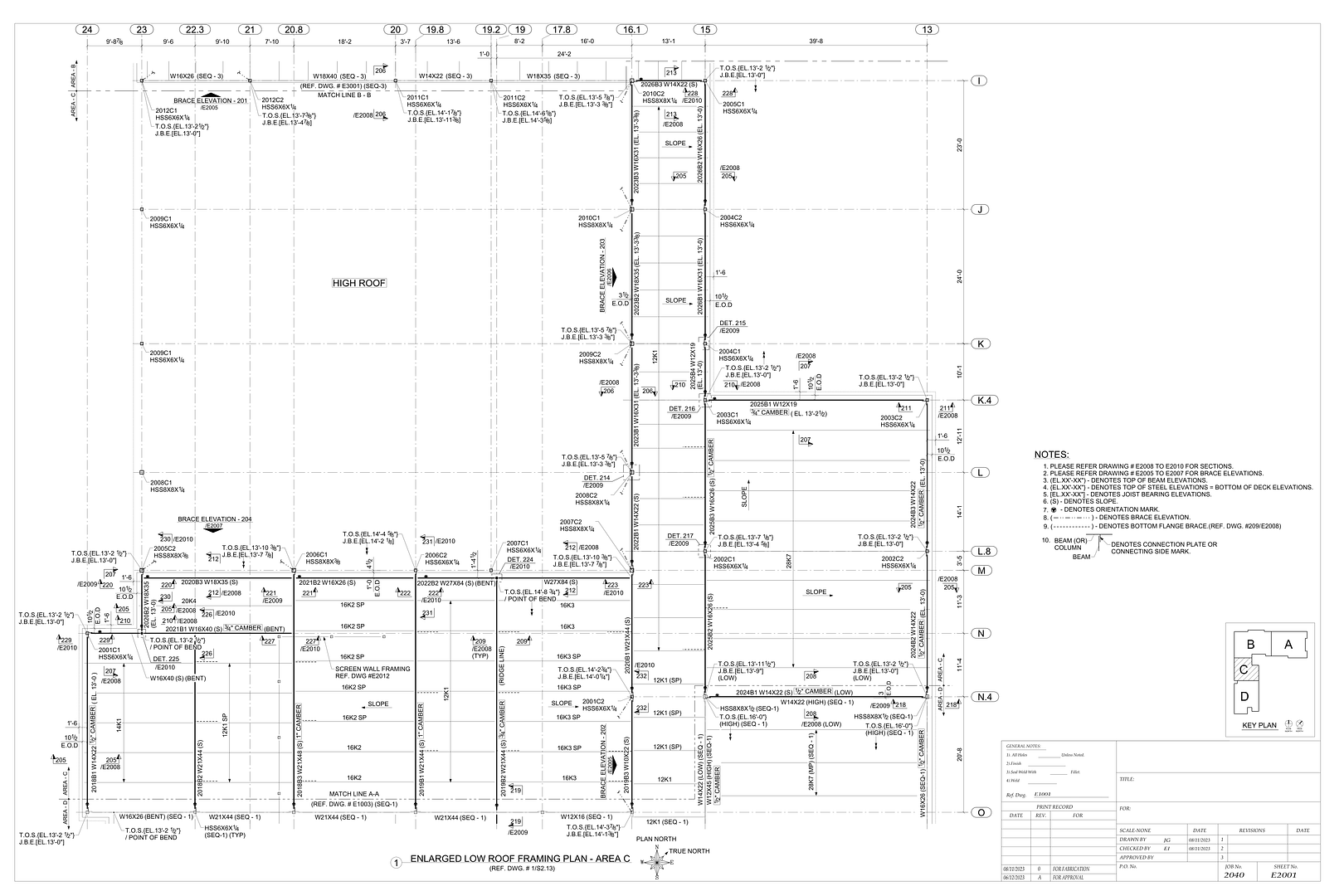 Framing Erection drawings2 – Manitham Engineering Services