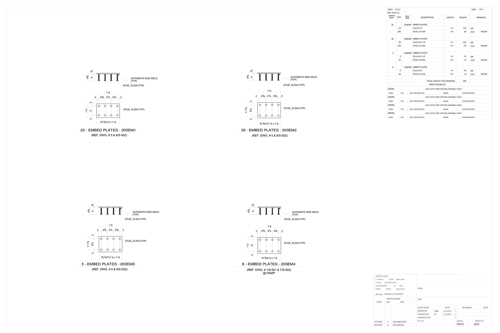 Embed drawings – Manitham Engineering Services