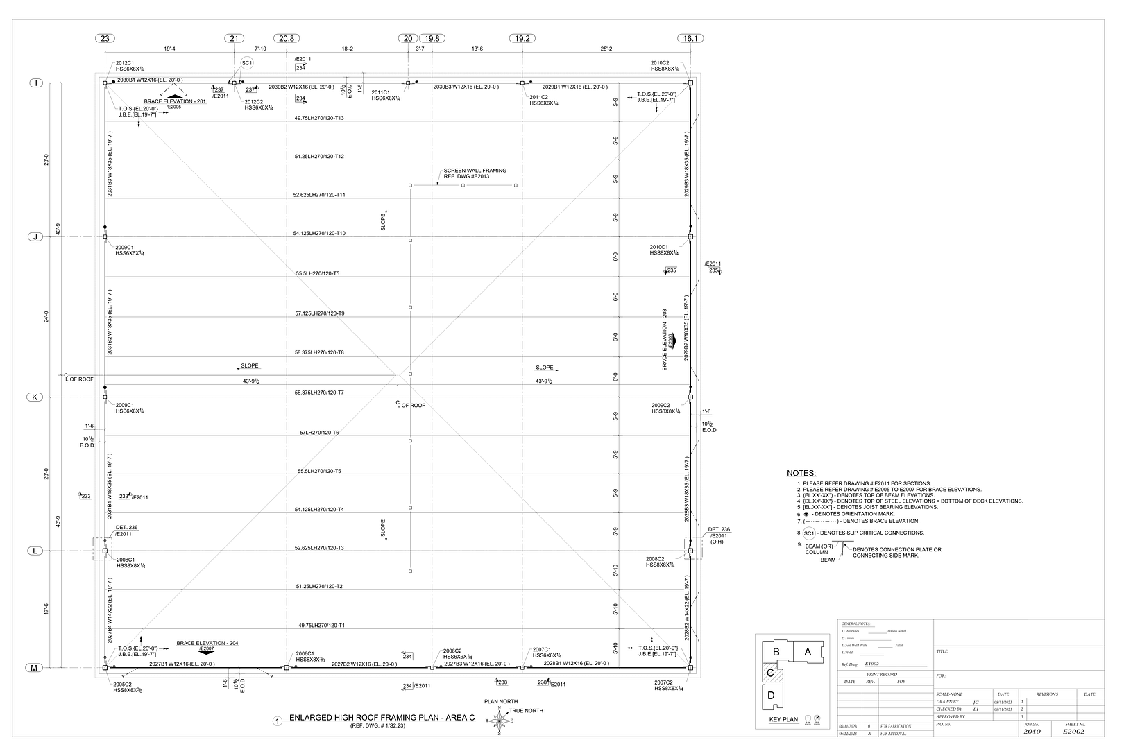 Framing Erection drawings3 – Manitham Engineering Services
